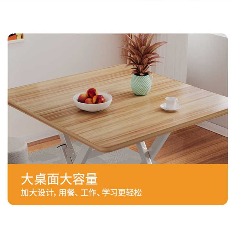 便携式摆摊吃饭露营餐桌可折叠小户型方桌子家用简易出租屋用户外_虎窝淘