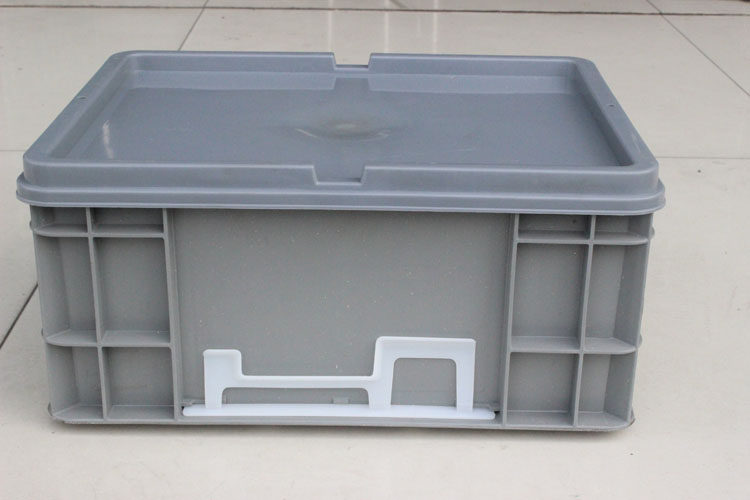 4311物流箱400*300*120胶箱4322汽配箱4328灰色400*300*230_虎窝淘