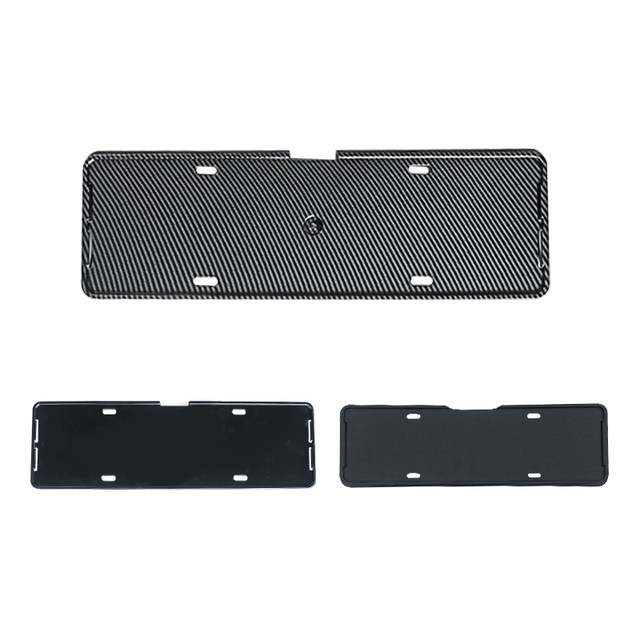 25 Zhiji New L6 license plate frame special full package license plate ...