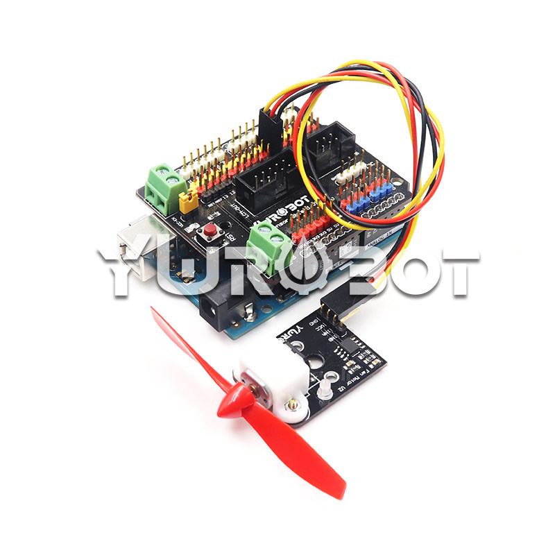 【YwRobot】适用于Arduino 9110风扇模块救火机器人风扇模块_虎窝淘