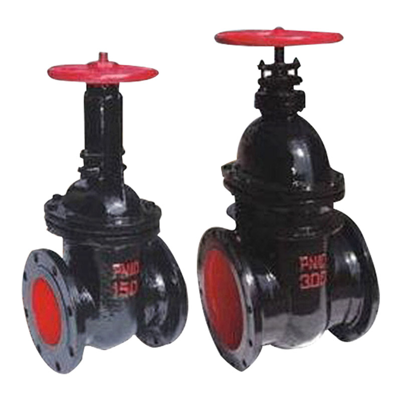 厂家直销铸铁法兰闸阀 Z41T-16暗杆管道开关阀铸铁楔式法兰闸阀_虎窝淘
