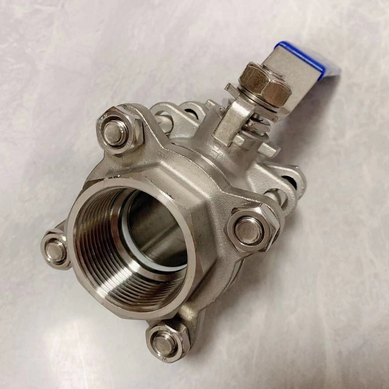 三片式重型球阀Q11F-40P Q61F-40P内螺纹对焊接高压球阀1000WOG_虎窝淘