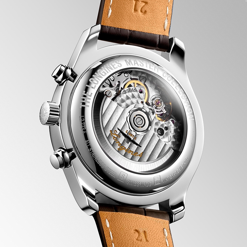 Longines浪琴官方旗舰名匠系列男士机械表瑞士手表带真皮男表_虎窝淘