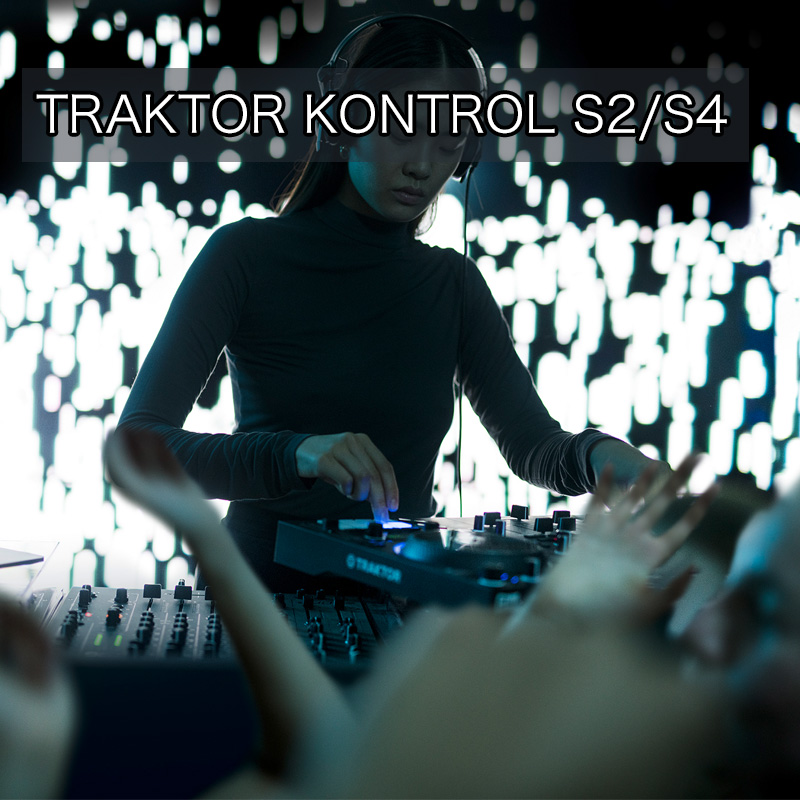 NI TRAKTOR KONTROL S2 S3 S4 S8 MK3 DJ控制器电音打碟机混音器_虎窝淘