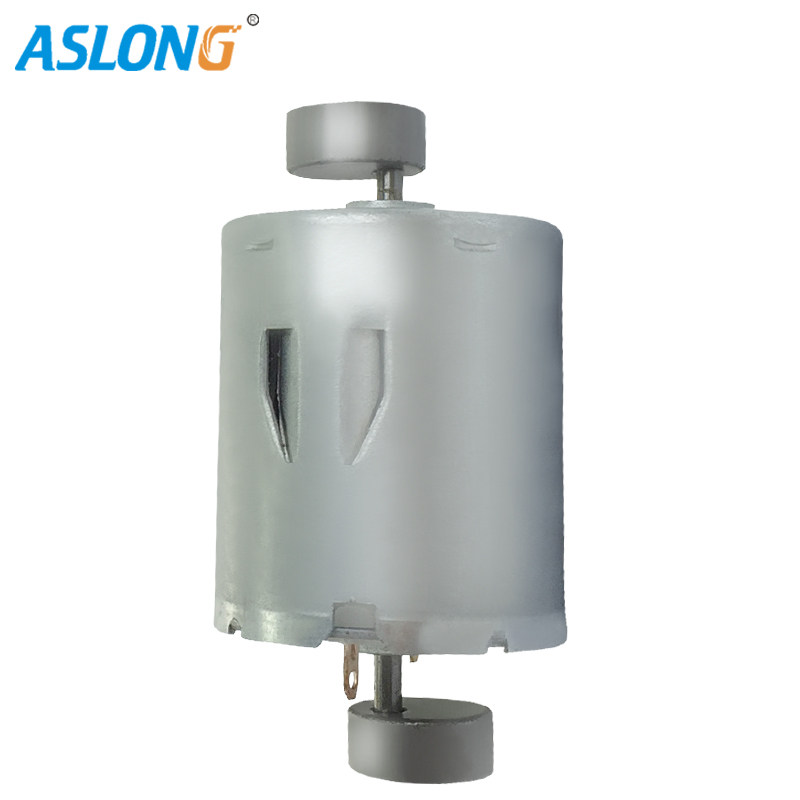 ASLONG RK370双出轴振动马达震动电机双振动微型小马达6-12V_虎窝淘