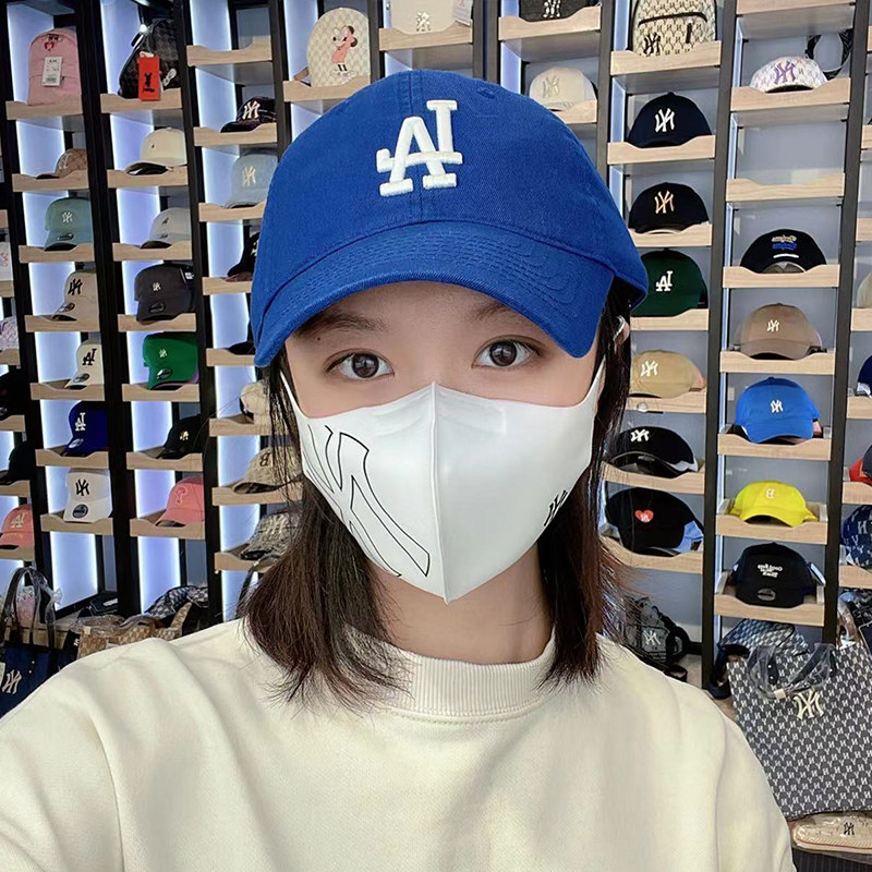 韩国MLB帽子大标棒球帽NY洋基队男女软顶遮阳LA鸭舌帽春新款CP66_虎窝淘