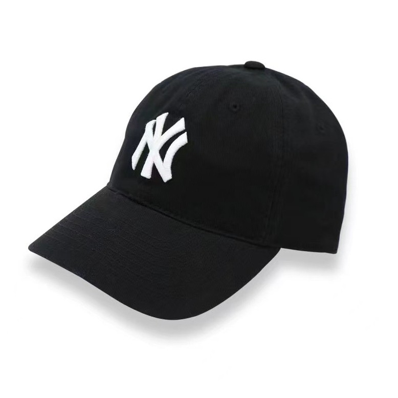 韩国MLB帽子大标棒球帽NY洋基队男女软顶遮阳LA鸭舌帽春新款CP66_虎窝淘