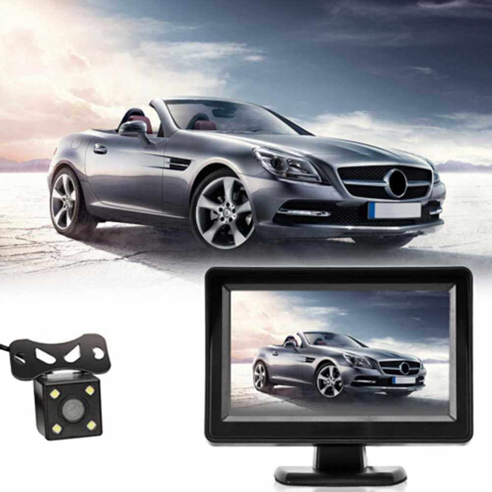 4.3inch 12V Car Rear View Camera Monitor Backup Reverse Came_虎窝淘