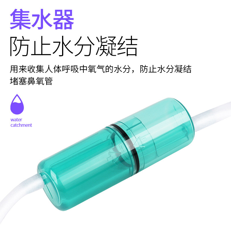 医用硅胶吸氧管鼻氧管氧气管制氧机家用鼻吸管吸氢输氧管带集水器_虎窝淘