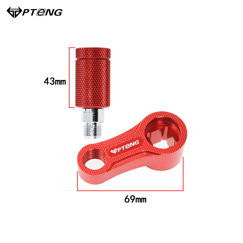 PTENG适用于九号电动车配件UB UQI小牛雅迪通用曲柄脚蹬板脚踏板_虎窝淘