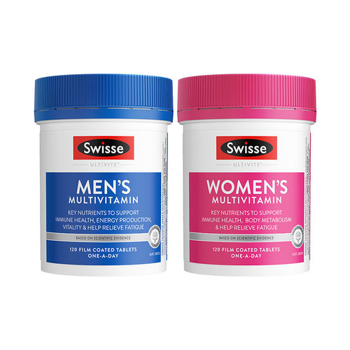 【直播】Swisse斯维诗复合维生素B族男女性多种营养烟酰胺 135元-聚超值