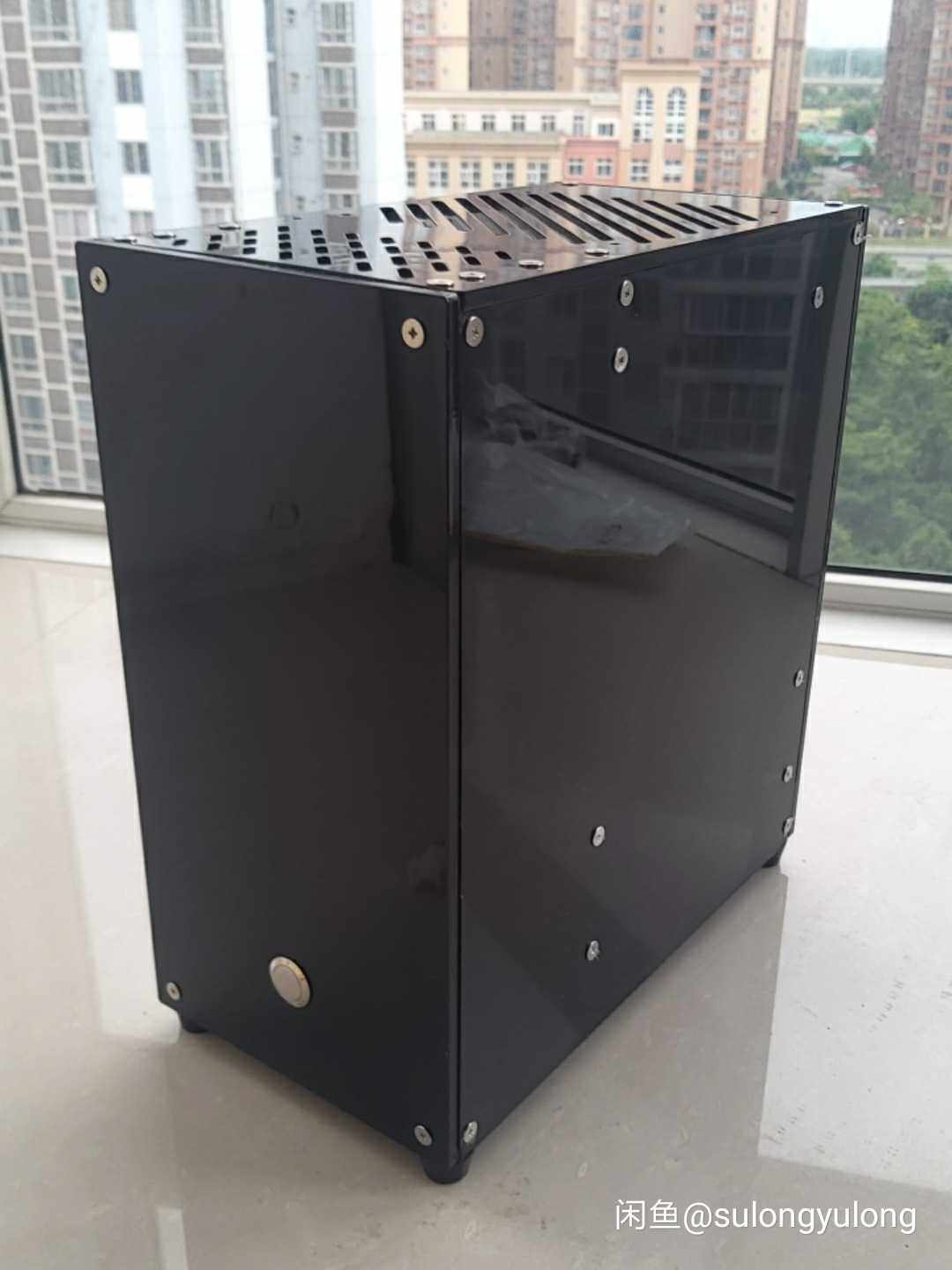 cnc定制6mm亚克力机箱直插机箱 itx/17x19/sfx短显卡_虎窝淘