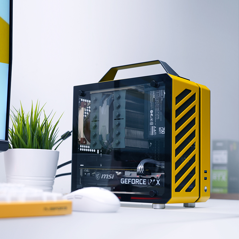 机械大师C24小方糖i5 12400F13400F 13600KF RTX3060Ti独显小型便携迷你ITX主机家用办公DIY游戏整机台式电脑_虎窝淘