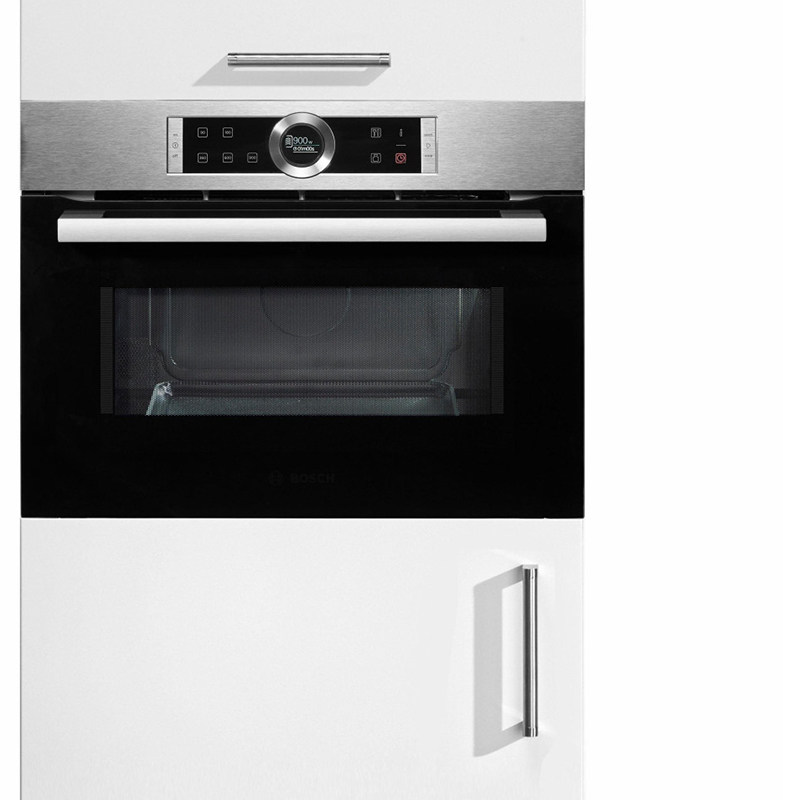 奶爸家德国博世Bosch CFA634GS1嵌入式微波炉36L不锈钢清洁预热_虎窝淘