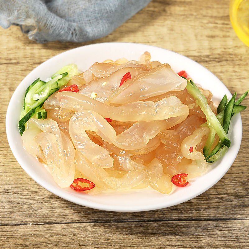 官补5.9元！225g*2！海蜇丝即食