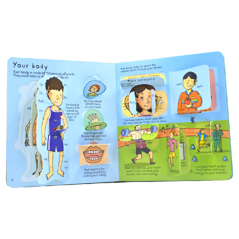 Usborne旗舰店 Look Inside Science看里面系列揭秘科学尤斯伯恩科普立体书儿童英语启蒙早教书绘本英文原版纸板翻翻机关书_虎窝淘