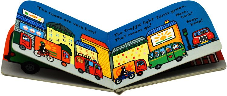 Maisy Car Plane Train Fire Engine 小鼠波波交通工具英文原版绘本纸板书翻翻书6本 2-5岁儿童幼儿英语小车迷 ...