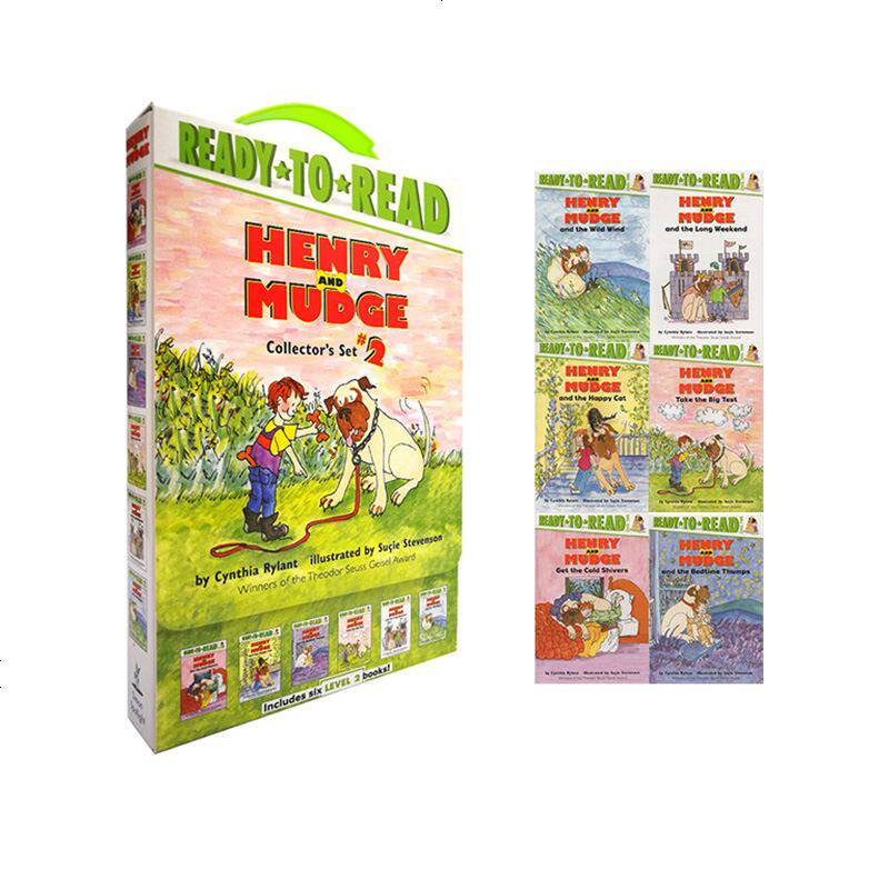 【满200享半价】Ready to Read英文原版分级阅读绘本Eric Carle卡尔爷爷 Henry and Mudge亨利和玛吉 ...