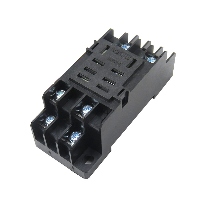 德力西小型继电器底座PTF08A大8脚对应CDZ9-62P小型继电器8脚_虎窝淘