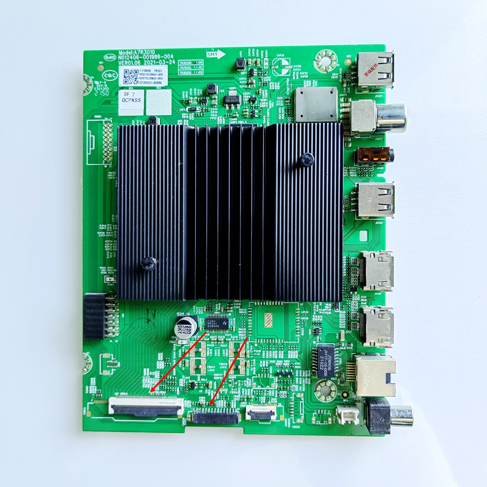 原装创维50/55P31 55A3 55A5PRO主板A7R3010 N012406-001986-004_虎窝淘