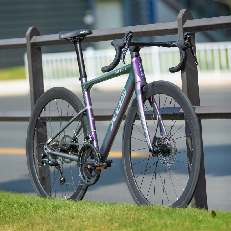 喜德盛（吴磊推荐）2024款AD300公路自行车铝合金车架竞技赛车_虎窝淘