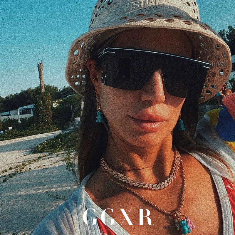 GGXR日韩链条小熊软糖耳环潮流时髦个性耳饰耳坠GD宋妍霏同款_虎窝淘