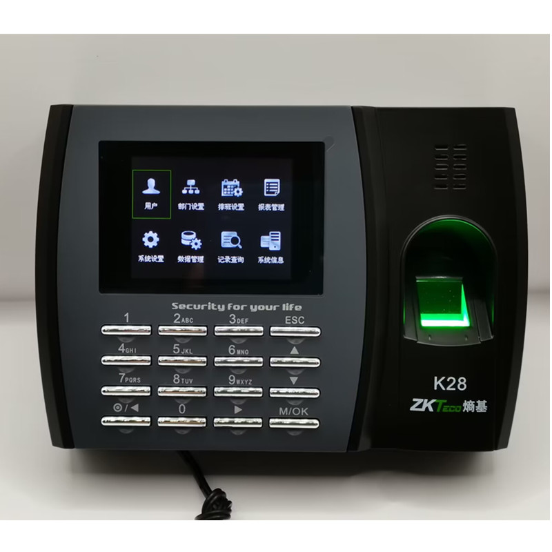 ZKTECO熵基科技K28指纹考勤机中控K28指纹考勤机中控K28指纹签到_虎窝淘