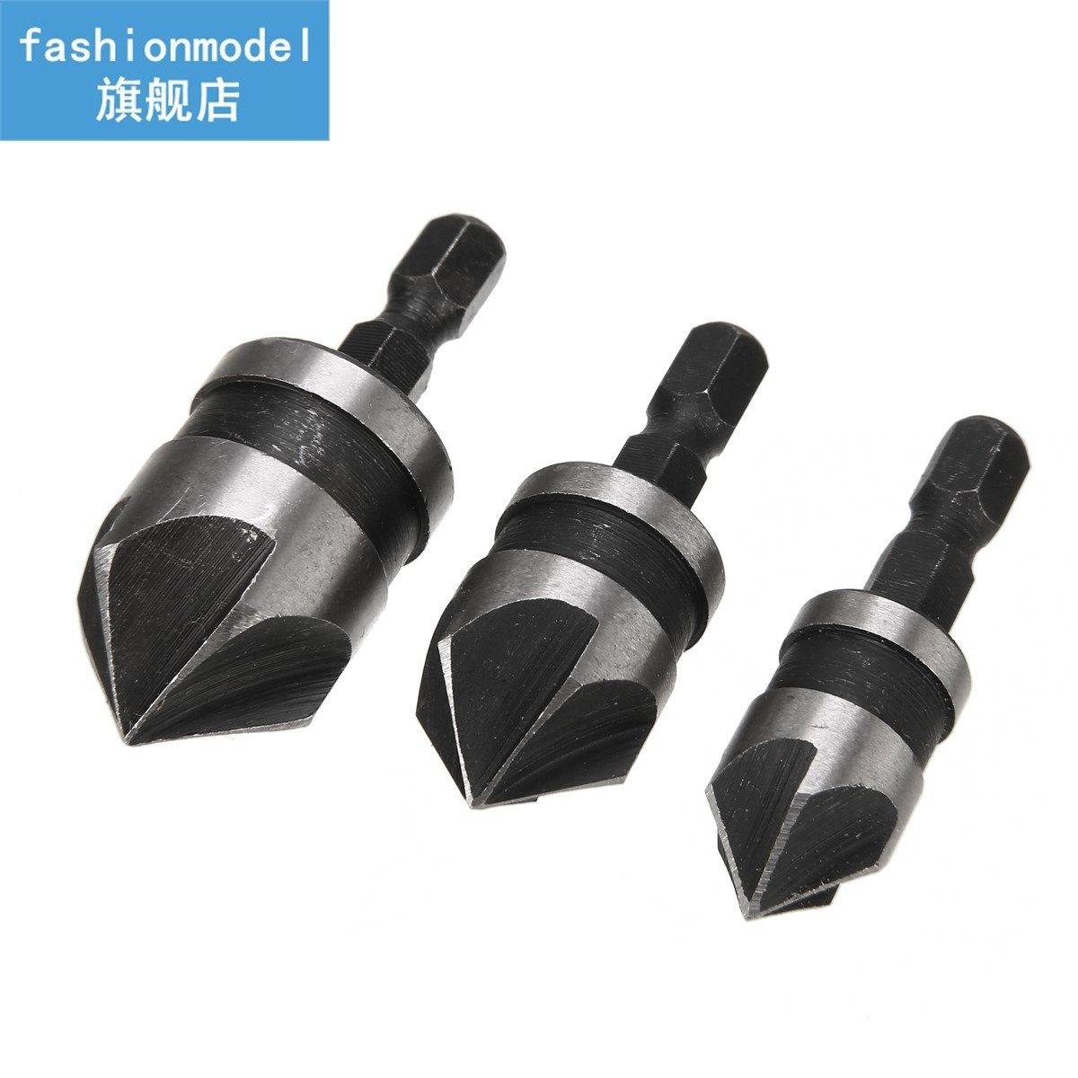 90 Degree 1/4 Hex Shank Drill Bit 12/16/19mm Woodworking Cha_虎窝淘
