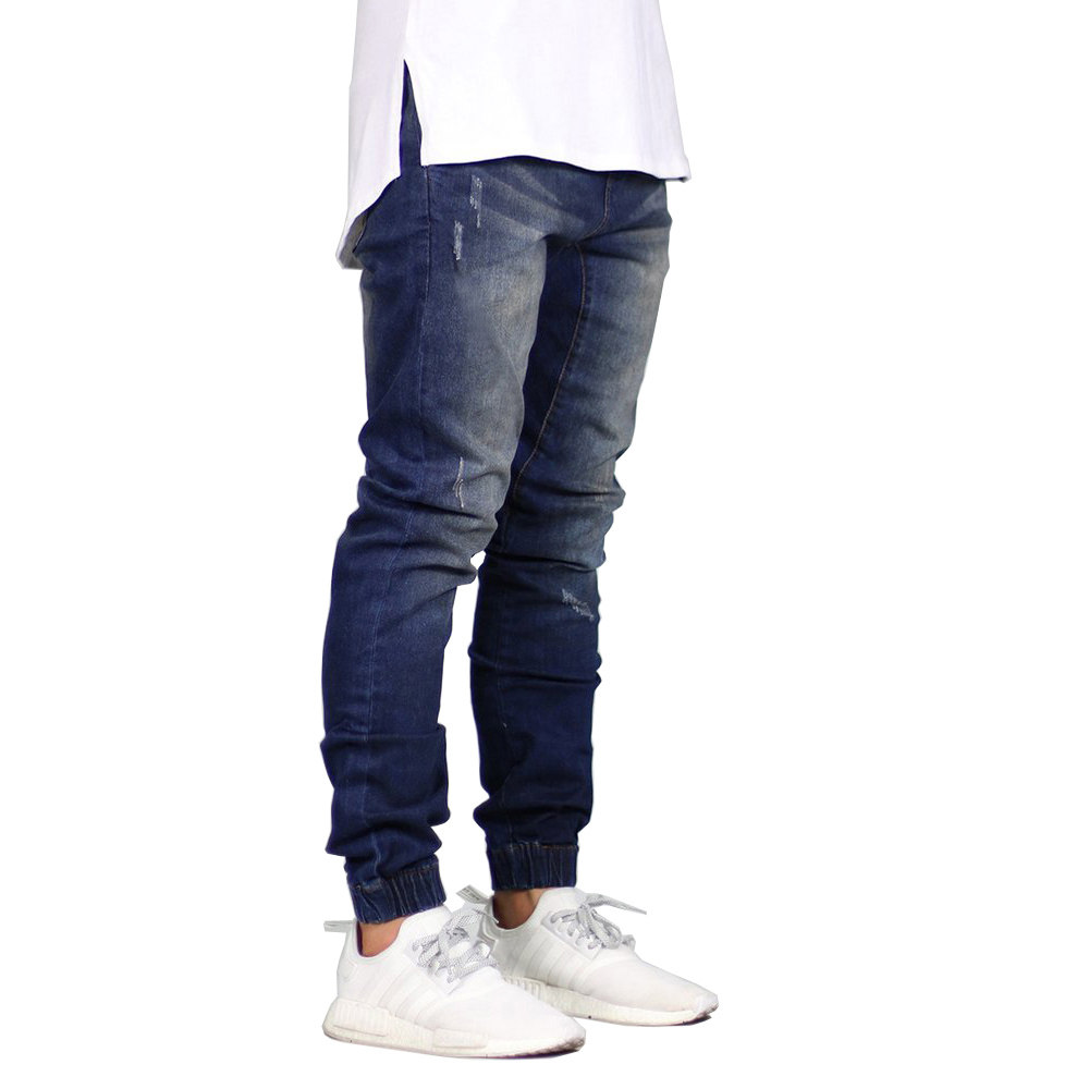 Men Jeans Denim Jogger Design Hip Hop Joggers For Men 2021裤_虎窝淘