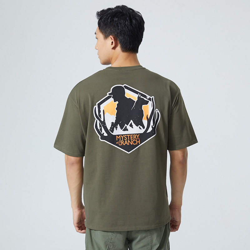 Mystery Ranch神秘牧场农场Cordura面料重磅速干男战地短袖棉T恤_虎窝淘