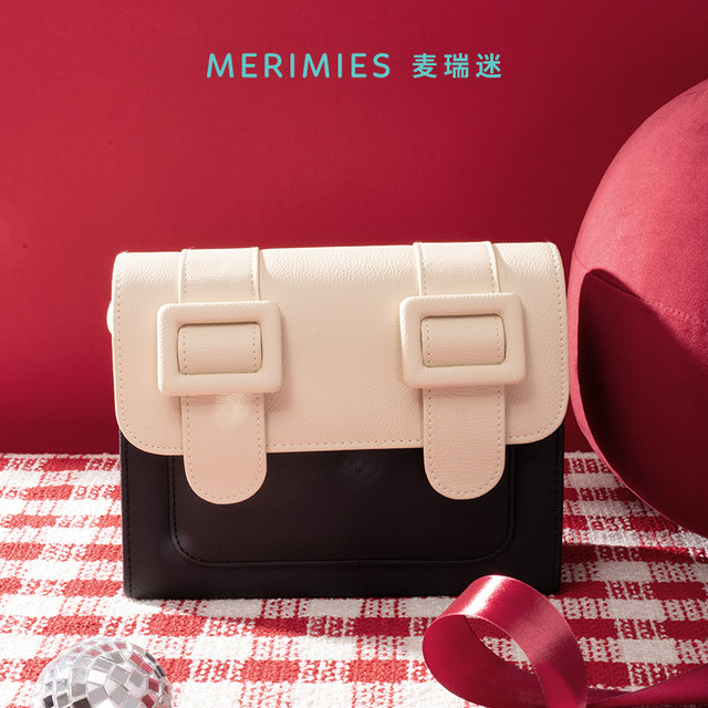 merimies Official Thai Cambridge Bag M Color Matching Shoulder ...