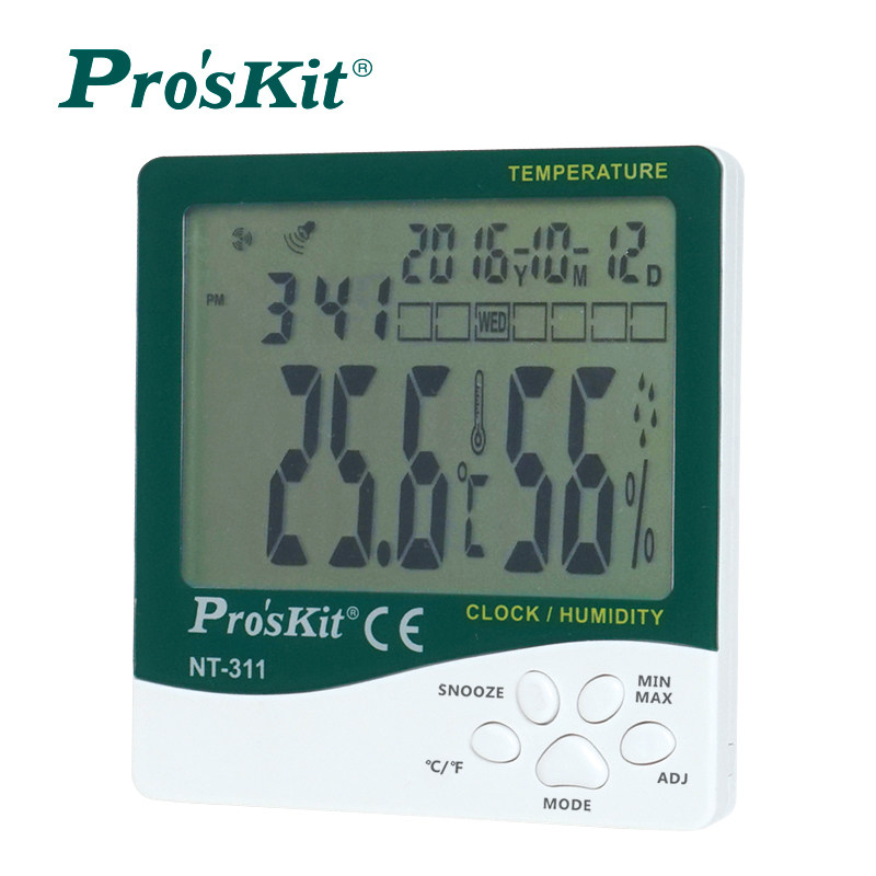 宝工数字温湿度计高精度工业家用室内数显电子温度计NT-311/312_虎窝淘