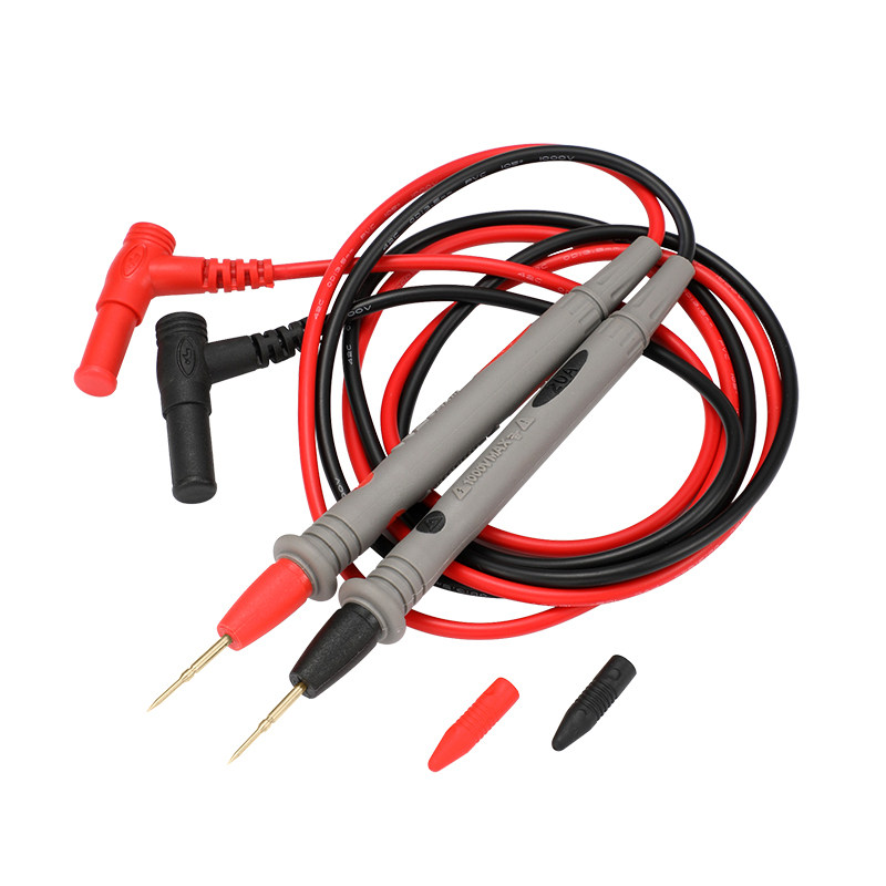 万用表表笔特尖型高精准探针硅胶防冻防烫通用款测试笔表针测量笔_虎窝淘