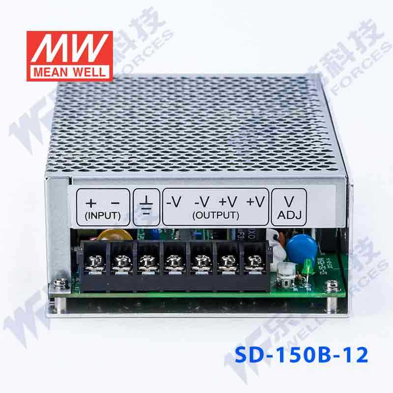 明纬24V变12V电源150W SD-150B-12 DC-DC转换2:1宽输入国际安规_虎窝淘