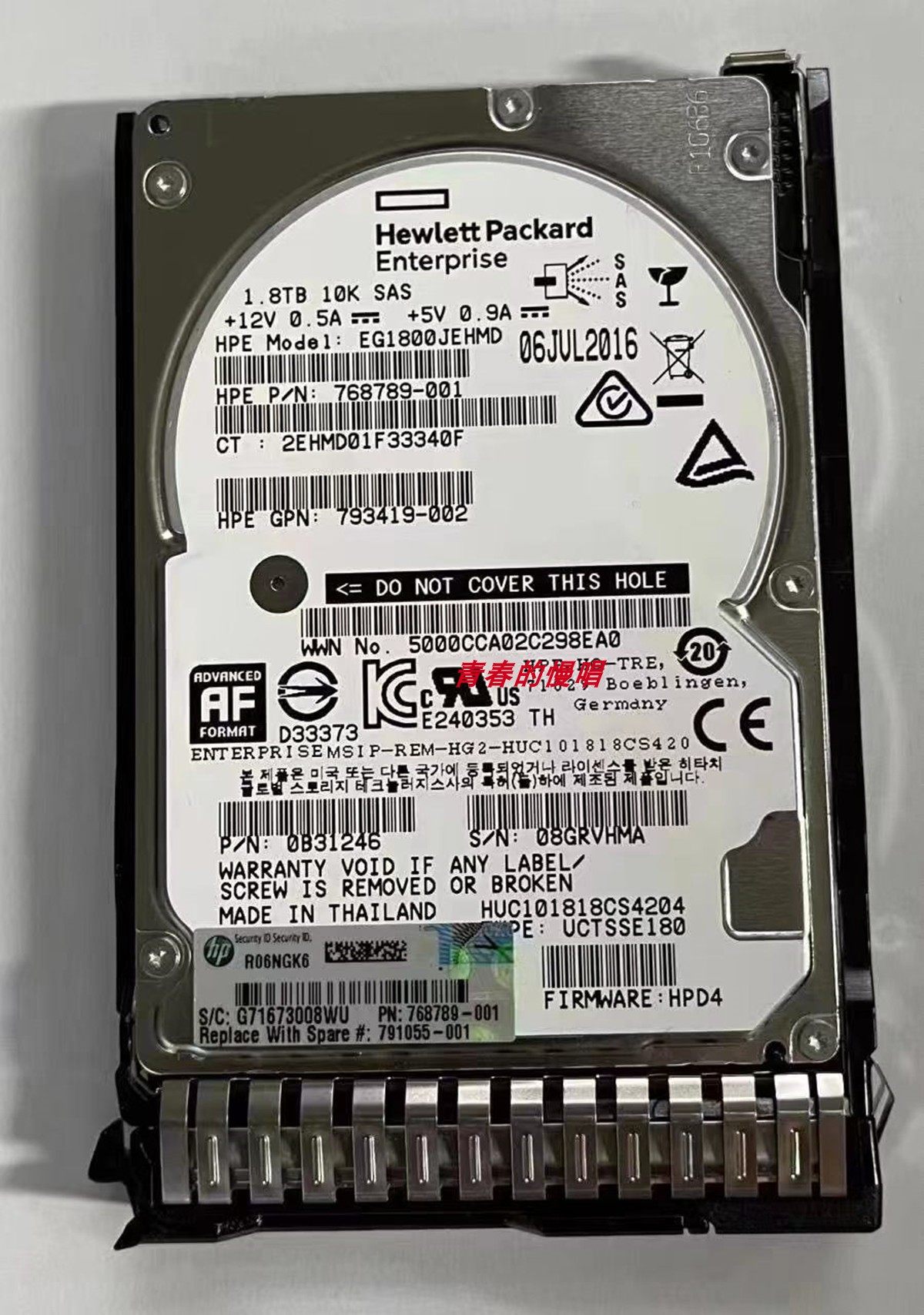 H 872481-B21 872738 791034-B21 791055 1.8T SAS 12Gb 2.5硬盘_虎窝淘