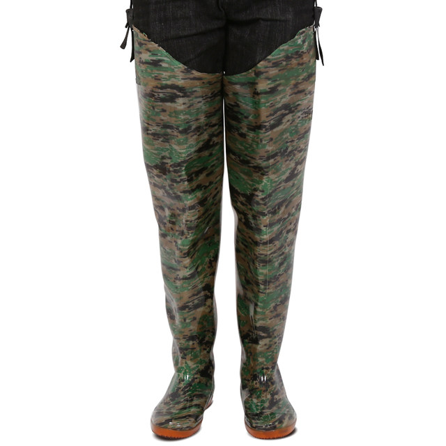 Thickened ultra-high rain boots, over-the-knee rain boots, soft-soled ...