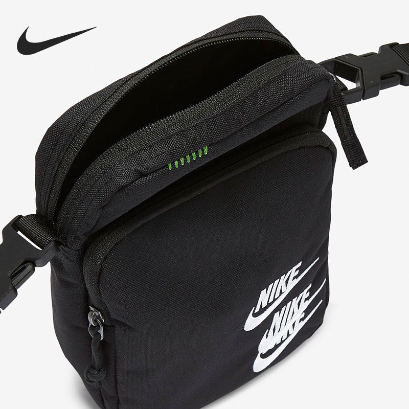 Nike/耐克正品新款男女休闲斜挎小方包运动单肩包 DH3080-010_虎窝淘