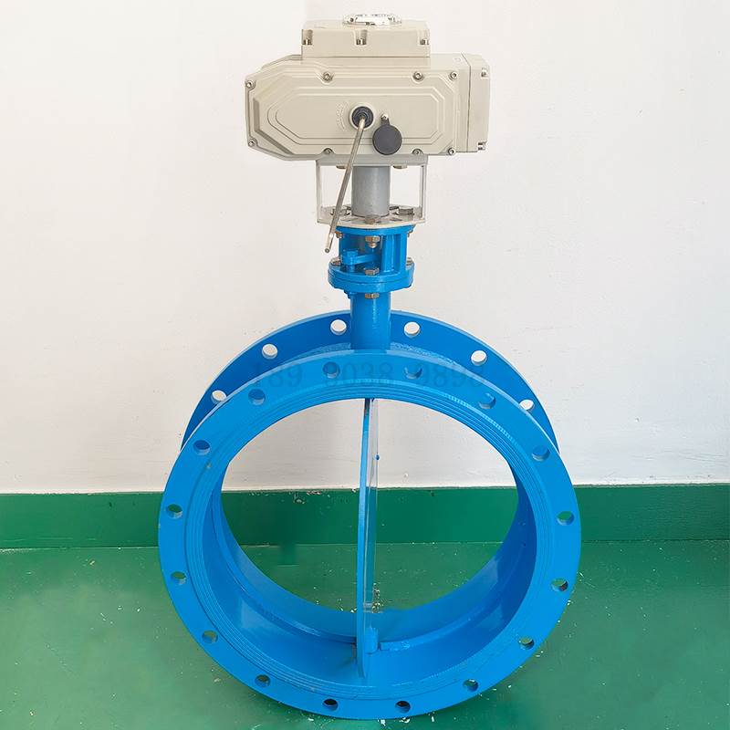 电动通风蝶阀D941W-6C高温烟道除尘RTO风阀不锈钢防爆风量调节阀_虎窝淘