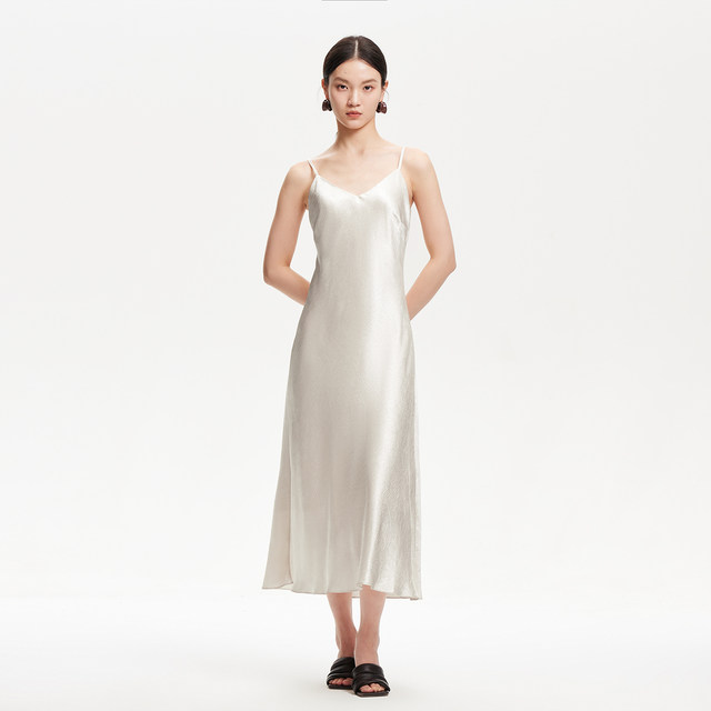 Vero Moda Dress 2025 Summer New True Two-Piece Printed Glossy Sling ...