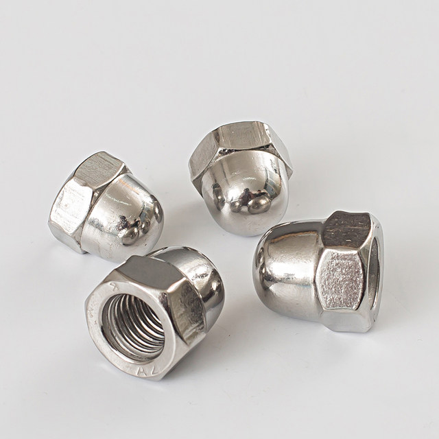 304/316 stainless steel nut cap nut fine thread cap decorative screw ...