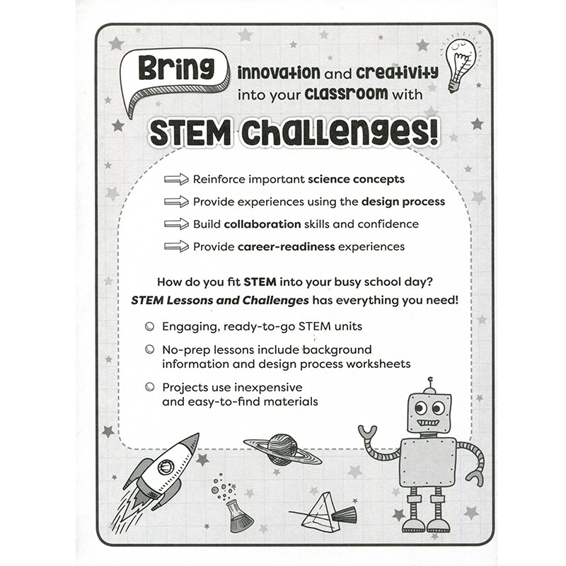 Evan-Moor STEM lessons& challenges Grade 5 STEM教育课程与挑战五年级美国加州教辅_虎窝淘