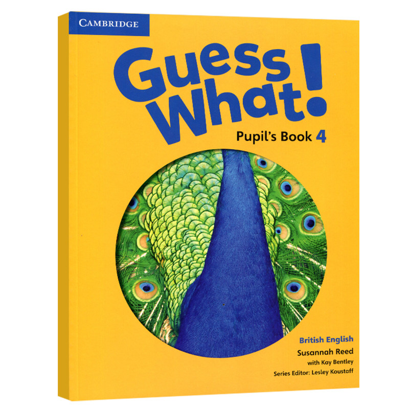 原版进口剑桥大学出版小学少儿英语教材Guess What 4 Pupil's Book Activity Book学生套装四年级主课本练习册英 ...