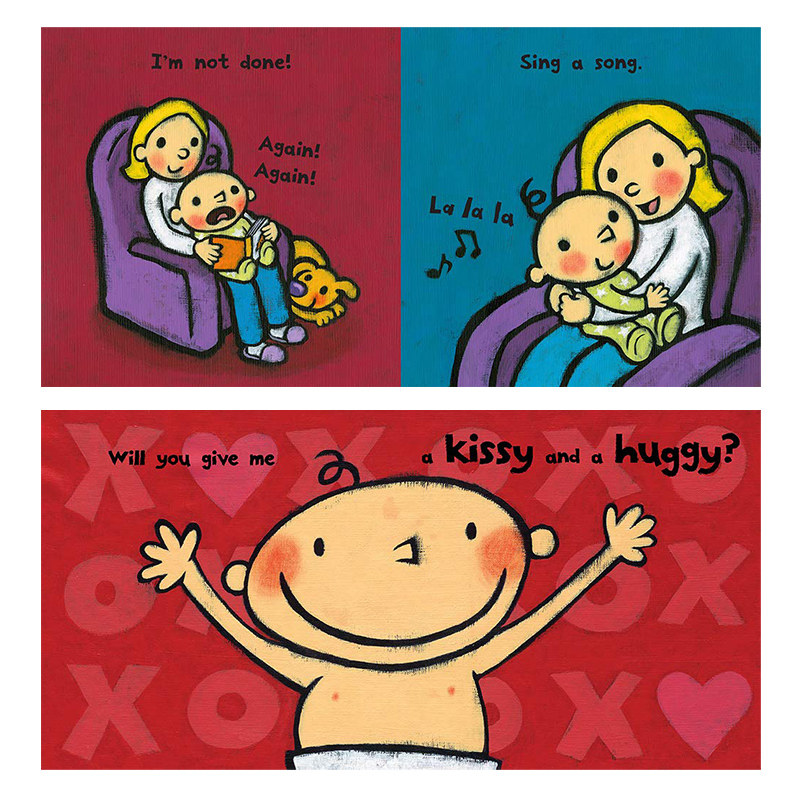 赠音频英文原版绘本Yummy Yucky小毛孩20册一根毛脏小孩全套装Leslie Patricelli Big Little Huggy ...