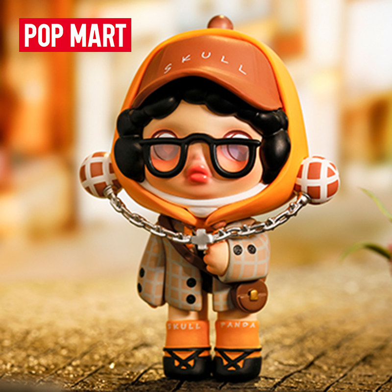 泡泡玛特skullpanda,skupda,skupda泡泡玛特_大山谷图库