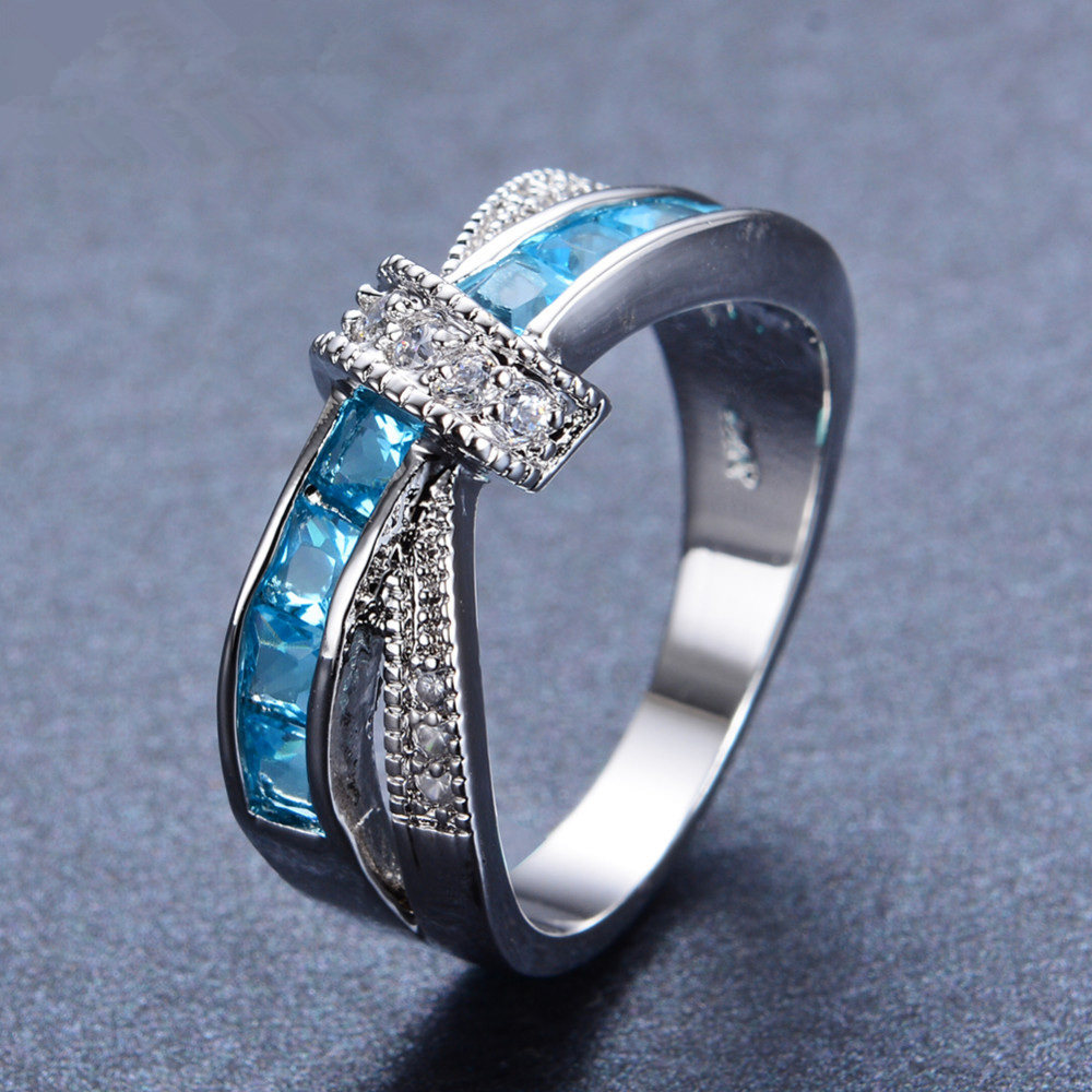 wholesale 925 Sstamped silver Ring Beautiful pretty fashion_虎窝淘