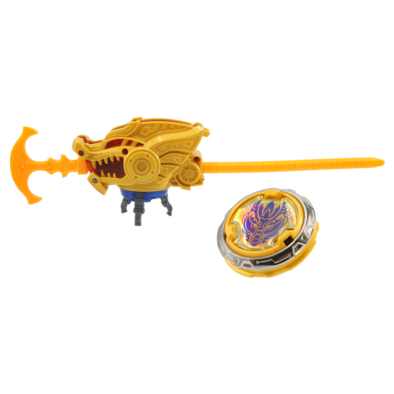 飓风战魂6战斗王对战陀螺玩具初始系列拉条发射器怒涛龙王654101_虎窝淘