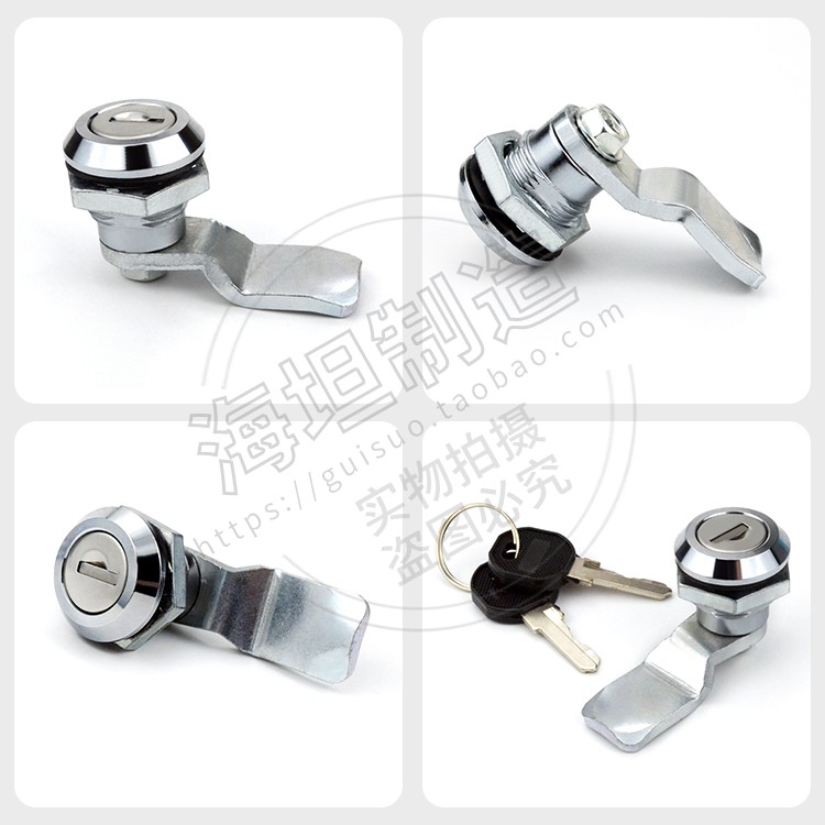 MS705-3A/B/D/E转舌锁配电箱柜门锁铁皮锁锌合金防水锁柱工具锁_虎窝淘