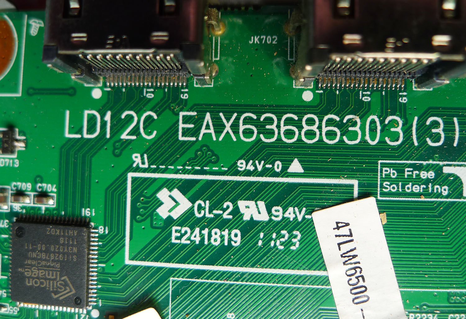 原装LG 55LW6500-CA 42/47LW5500-CA主板EAX63686303 EAX64294002_虎窝淘