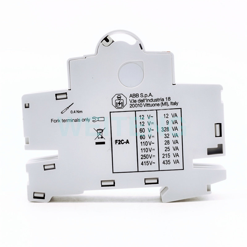 ABB F2C-A2分励脱扣器100-415V消防强切线圈F200空开 10078934_虎窝淘