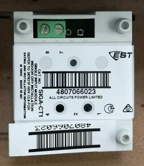 爱德华SIGA-CT1C单输入模块EST3监视模块全新现货CT2 CC1C IOC_虎窝淘